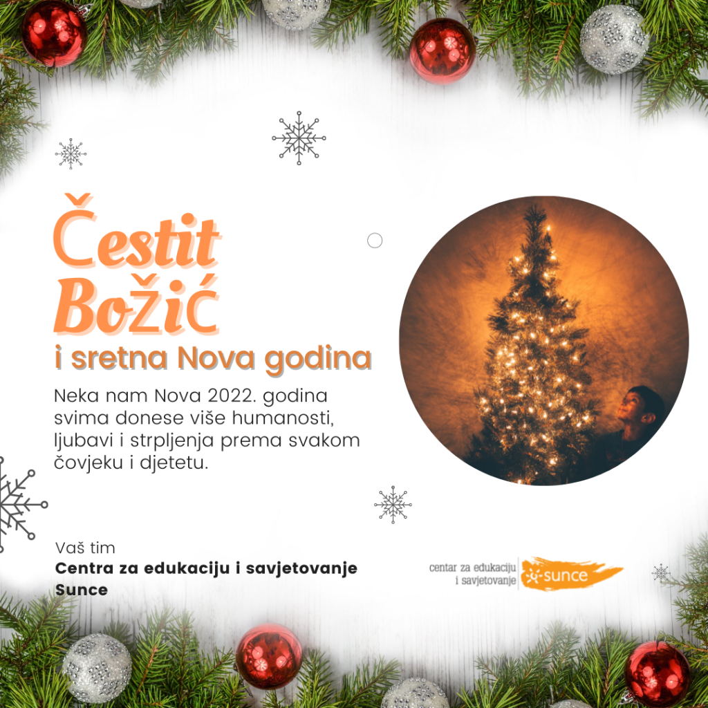 ČESTIT BOŽIĆ – Centar za edukaciju i savjetovanje Sunce