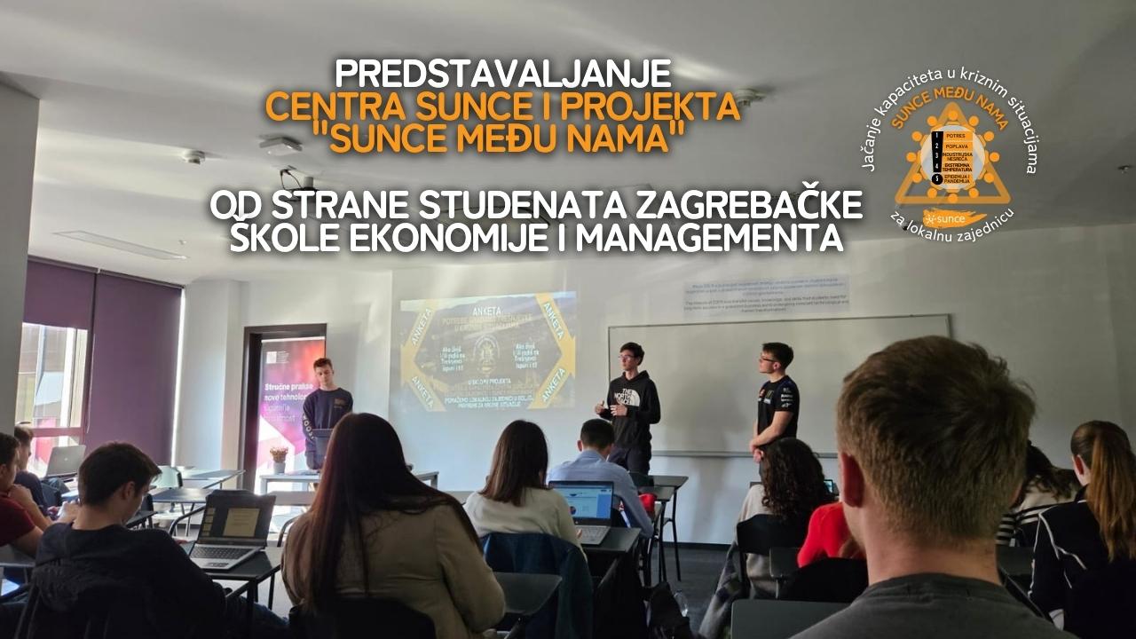 Studenti ZŠEM-a predstavili projekt “Sunce među nama” – Centar za edukaciju i savjetovanje Sunce